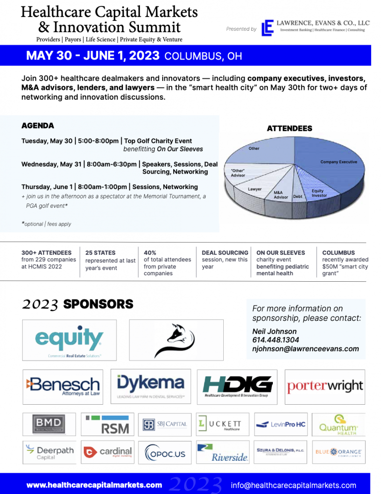 HCMIS Information – healthcarecapitalmarkets.com